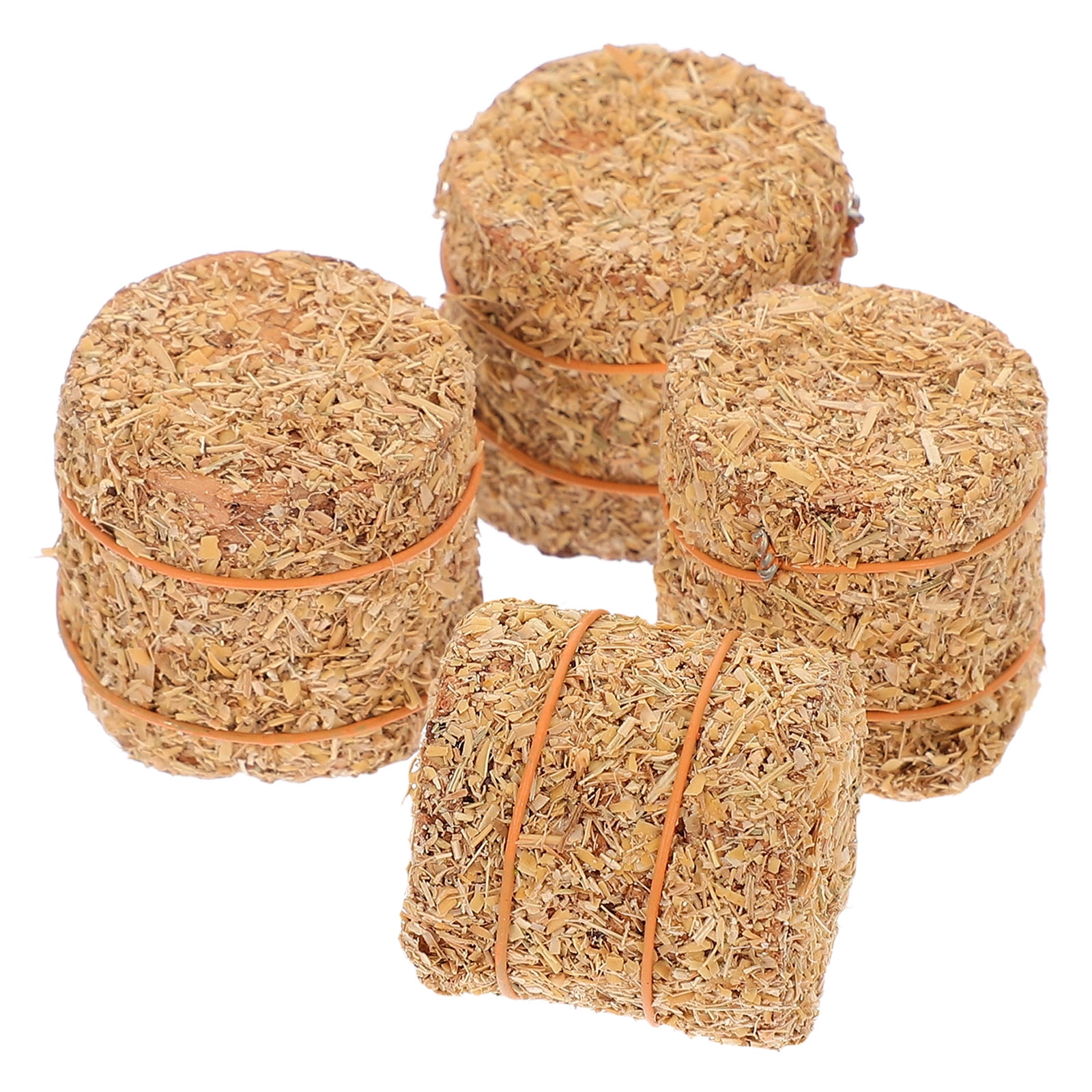 4 Pcs Haystack Model Hay Decorations for Party Haystack Dollhouse Mini ...