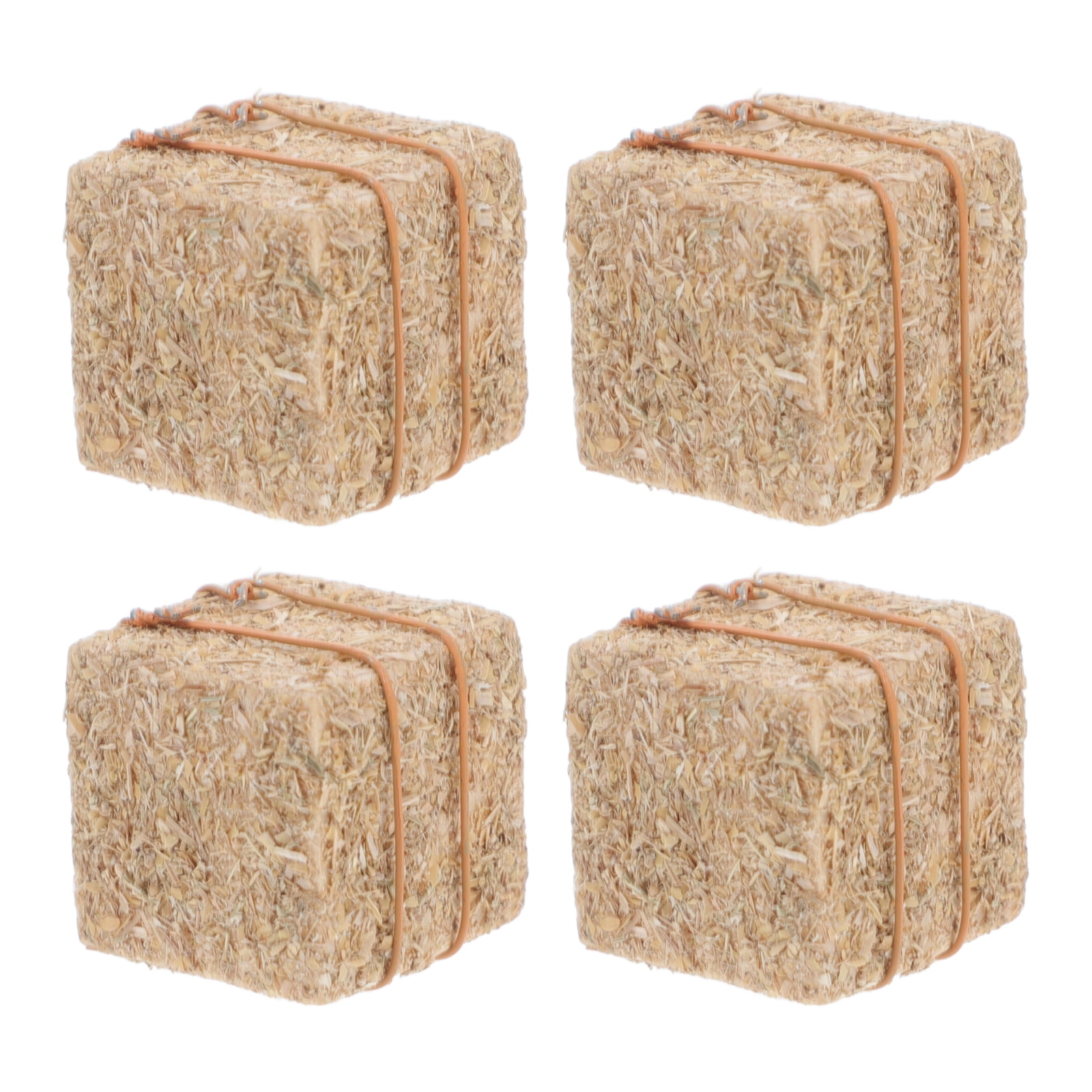 4 Pcs Haystack Model Hay Decorations for Party Haystack Miniature Hay ...