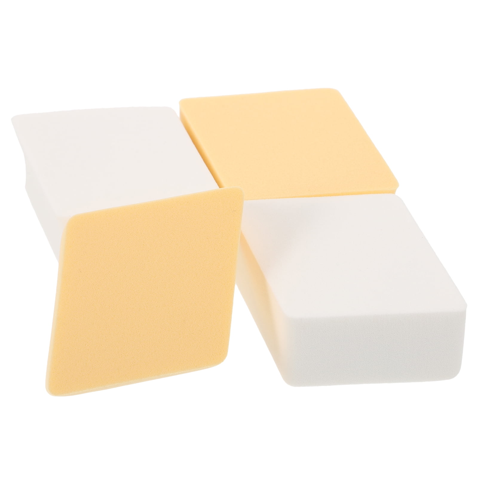 4 Pcs Heart Puff Makeup Powder Puffs Cosmetic for Foundation Wedge ...