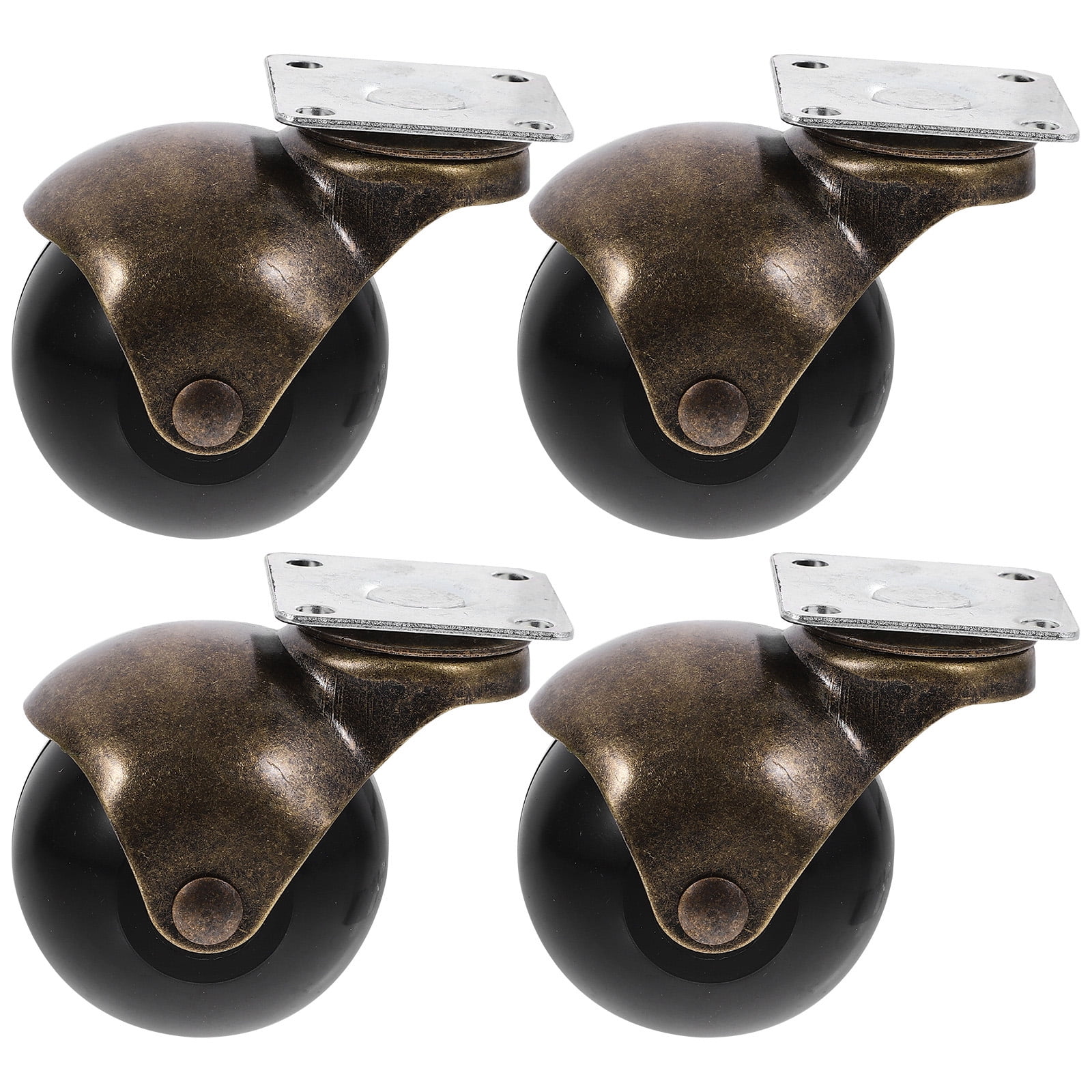 4 Pcs Heavy Duty Chair Caster Cart Wheels Wheels for Office Chair ...