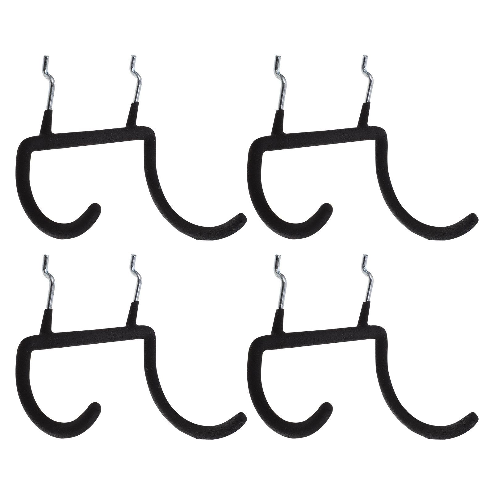 4 Pcs Heavy Duty Clothes Rack Heavy Duty Clothes Hanger Wall Hanging ...