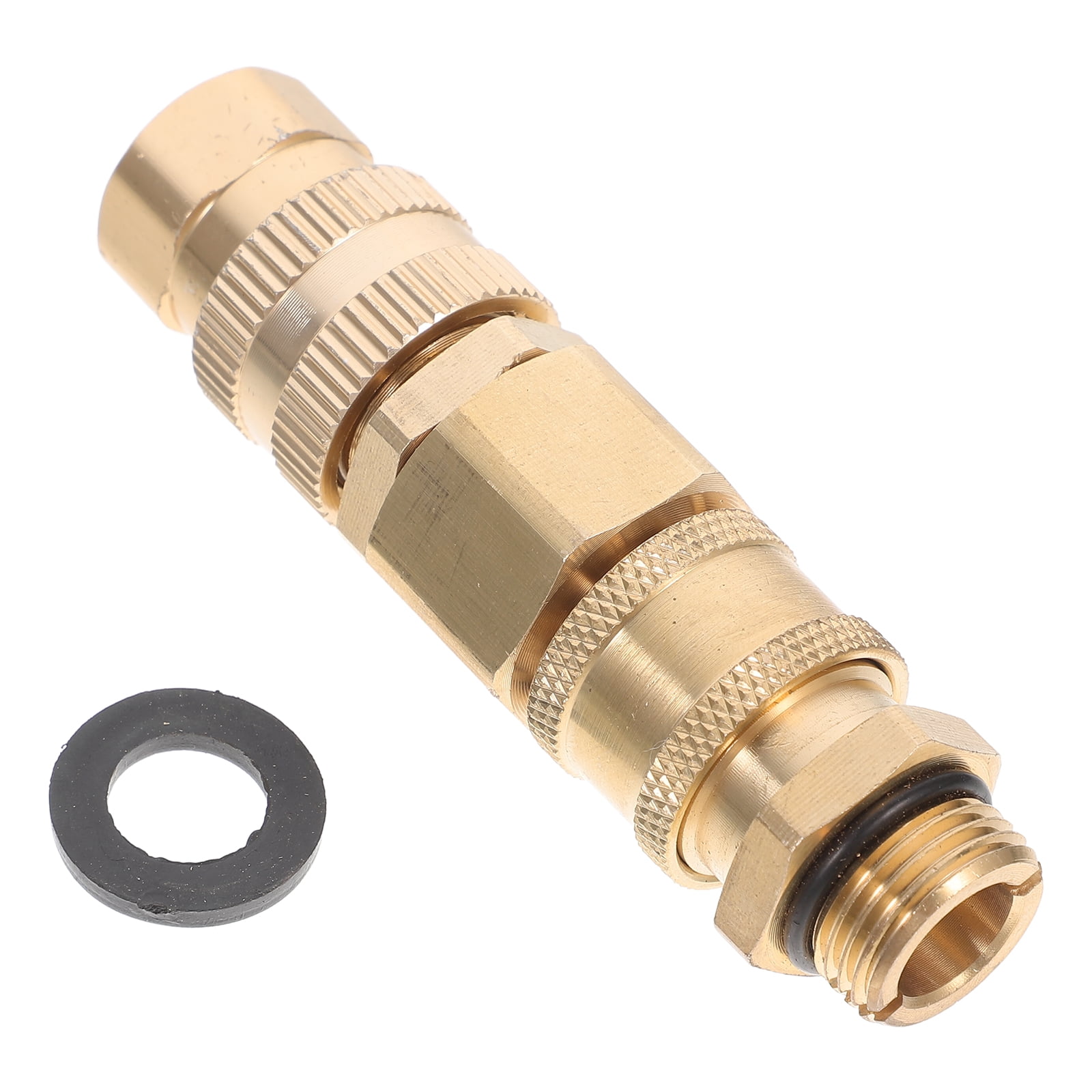 4 Pcs High Pressure Cleaning Accessories Electric Water Adapter Golden ...