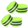 4 Pcs High Visibility Reflective Bands, Elastic Reflective Arm Band ...