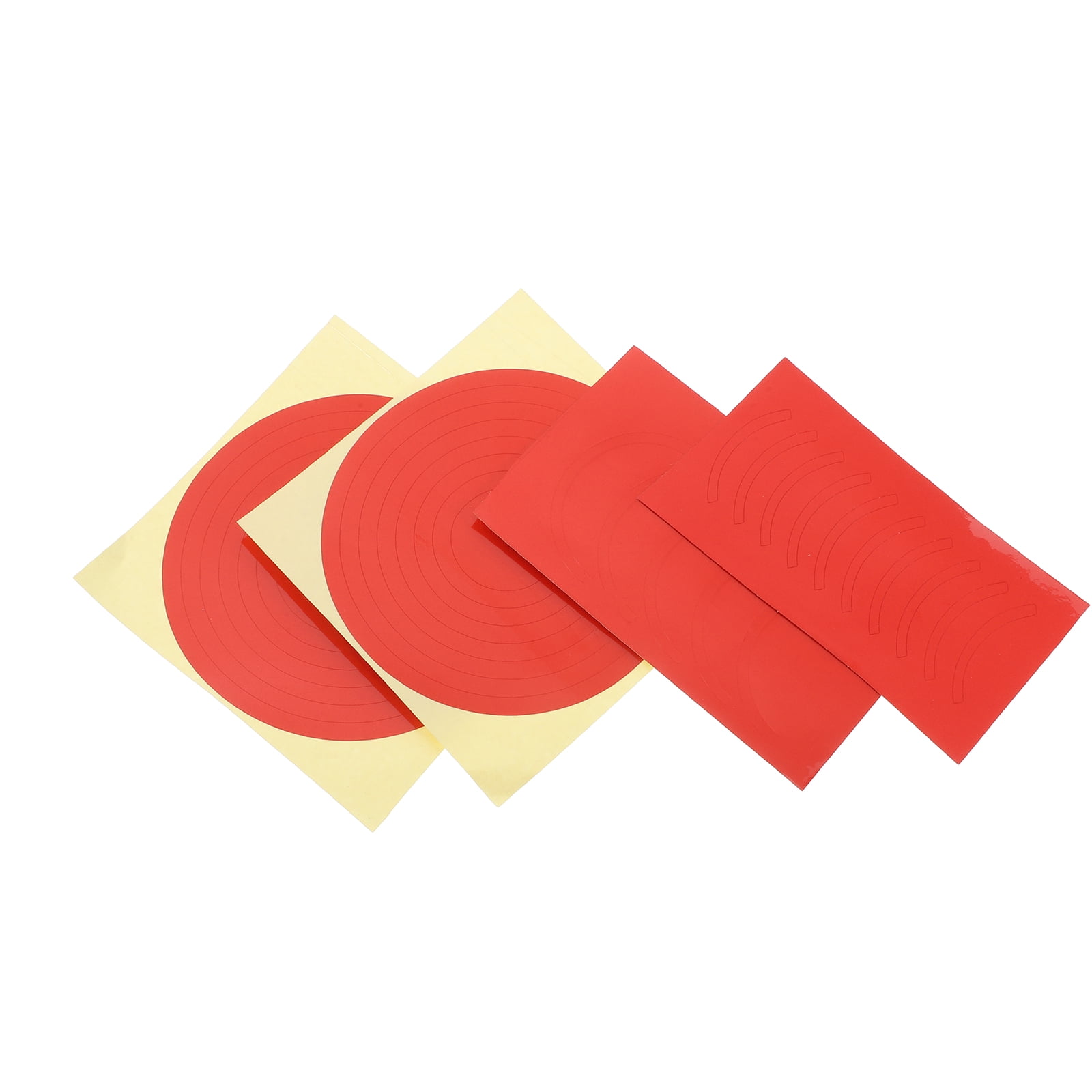 4 Pcs Hinge Spring Pressure Gauge Identification Sticker 11.50X11.00X0 ...