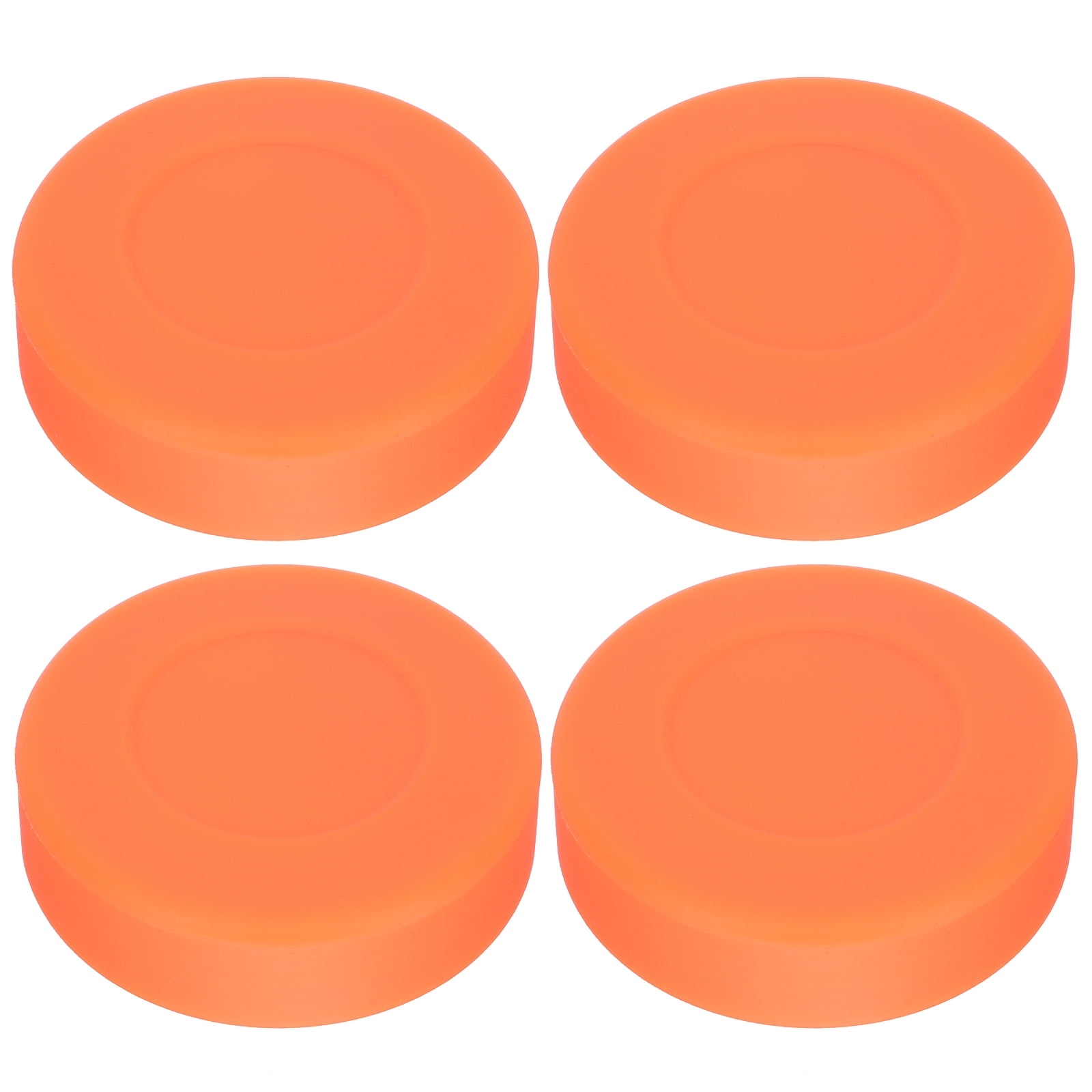4 Pcs Hockey Puck for Training Ice Sports Foam Balls Stick Child Orange ...