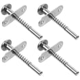 4 Pcs Hooks Window Screen Spring Latch Crib Hardware Plunger - Walmart.com