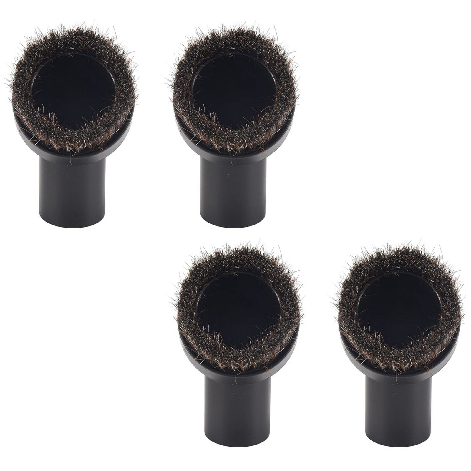 4 Pcs Horsehair Bristle Vacuum Cleaner Round Dusting Brush Replacement ...