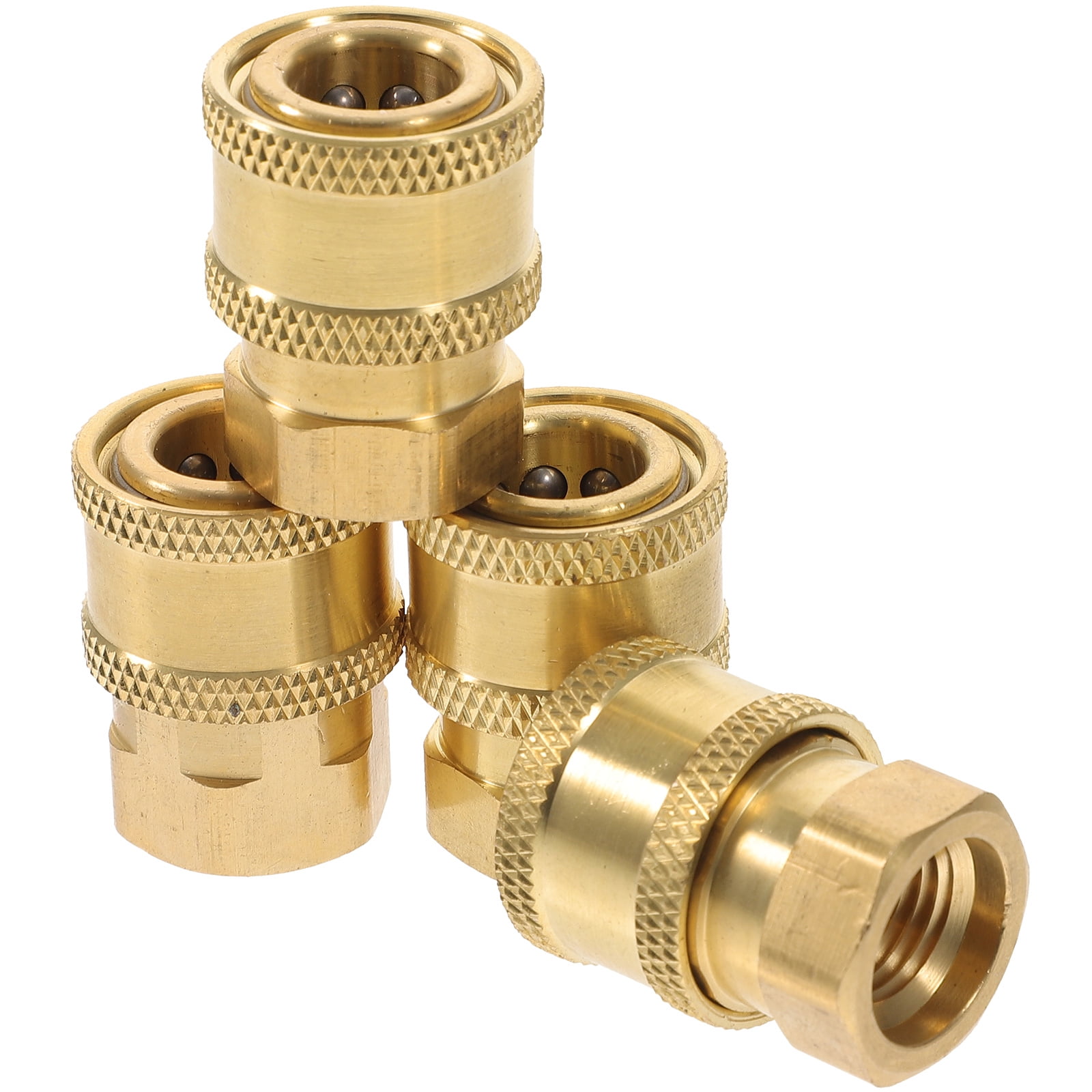 4 Pcs Hose Quick Disconnect Nozzle Adapter Drain Pipe Cleaner - Walmart.com