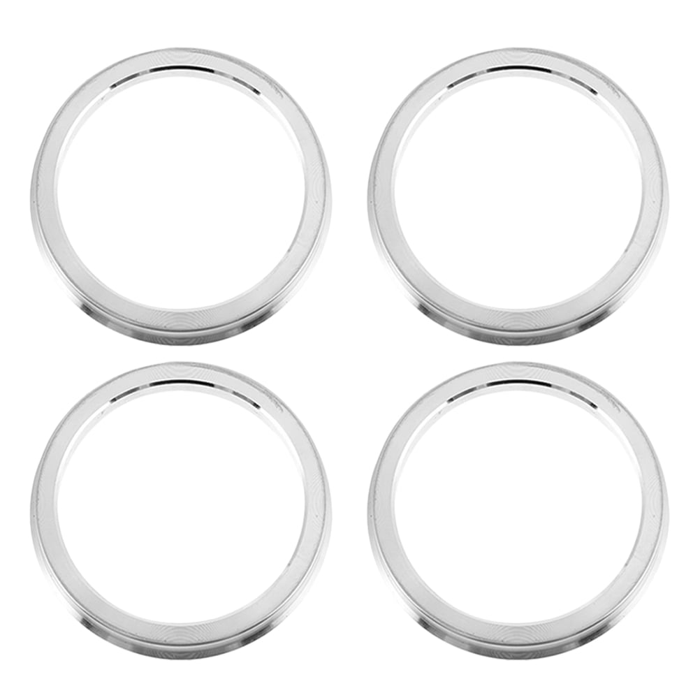 4 Pcs Hub Center Ring Automobile Automatic Car Aluminum Wheel ...