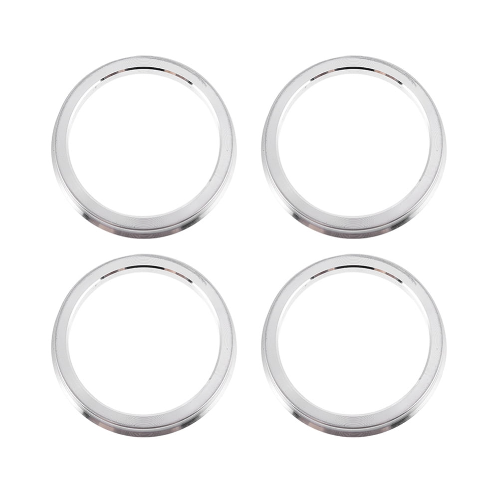 4 Pcs Hub Collar Decor Car Decorations Exterior Aesthetic Wheel Rings ...
