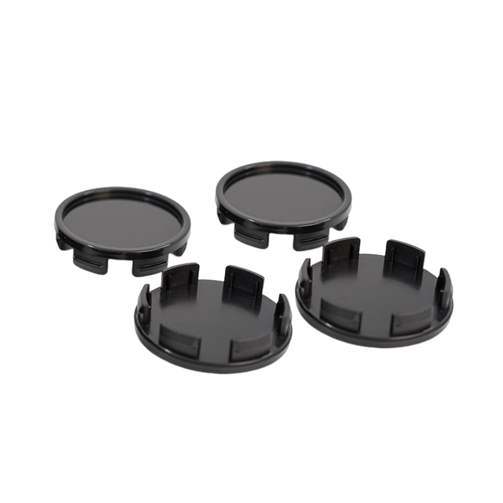 4 Pcs Hubcaps 58mm Outer Diameter 56mm Inner Diameter Car Wheel Center ...