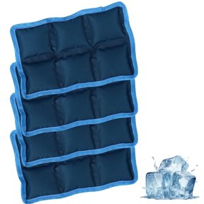 Cool Coolers Reusable Flexible Soft Ice Packs for Lunch Box & Cooler ...