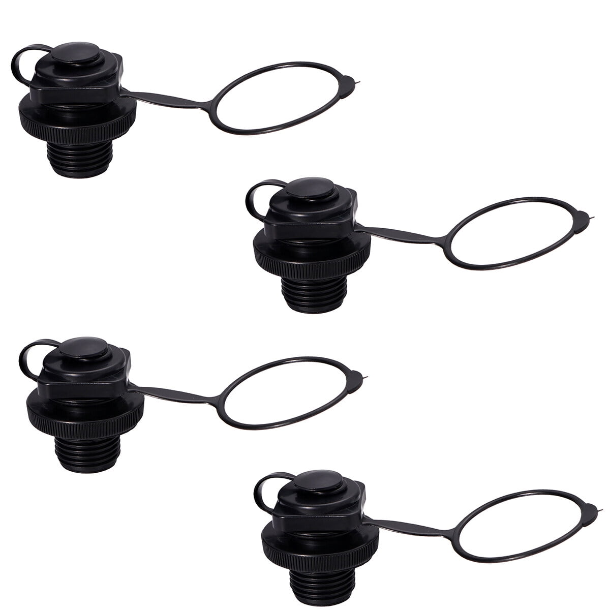 4 Pcs Inflatable Boat Nozzle Air for Boat Inflation Pump Hose Adapter ...