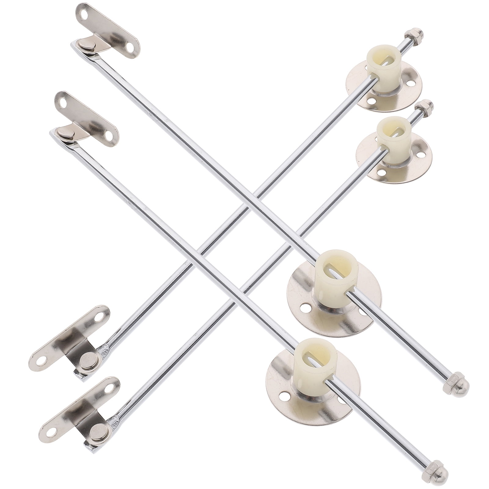 4pcs Lid Support Hinge Flap Stay Damper Kitchen Cabinet Hinge Drop Leaf ...