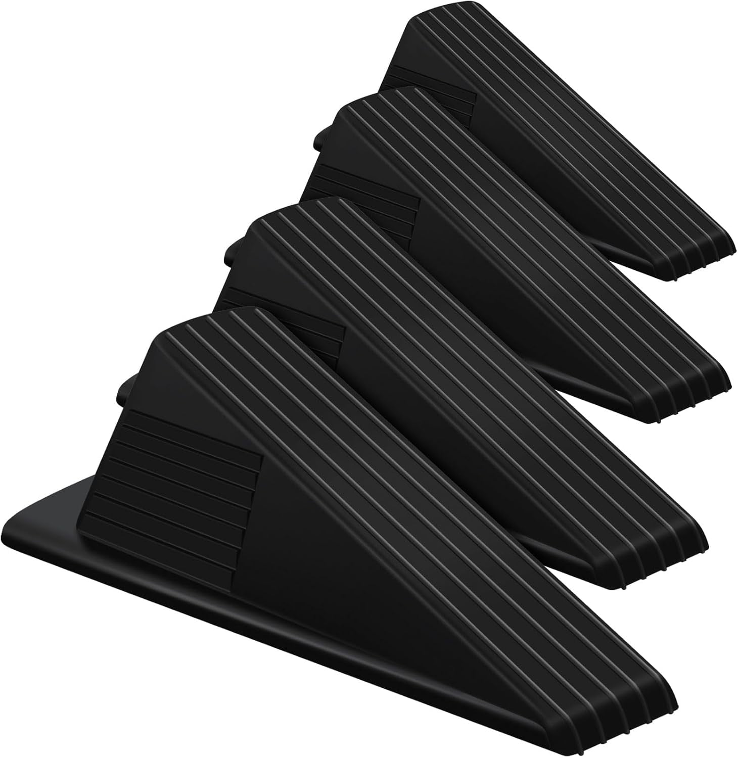 4 Pcs Jumbo Door Stoppers Heavy Duty Door Stopper Tall Up To 2inch Tall ...