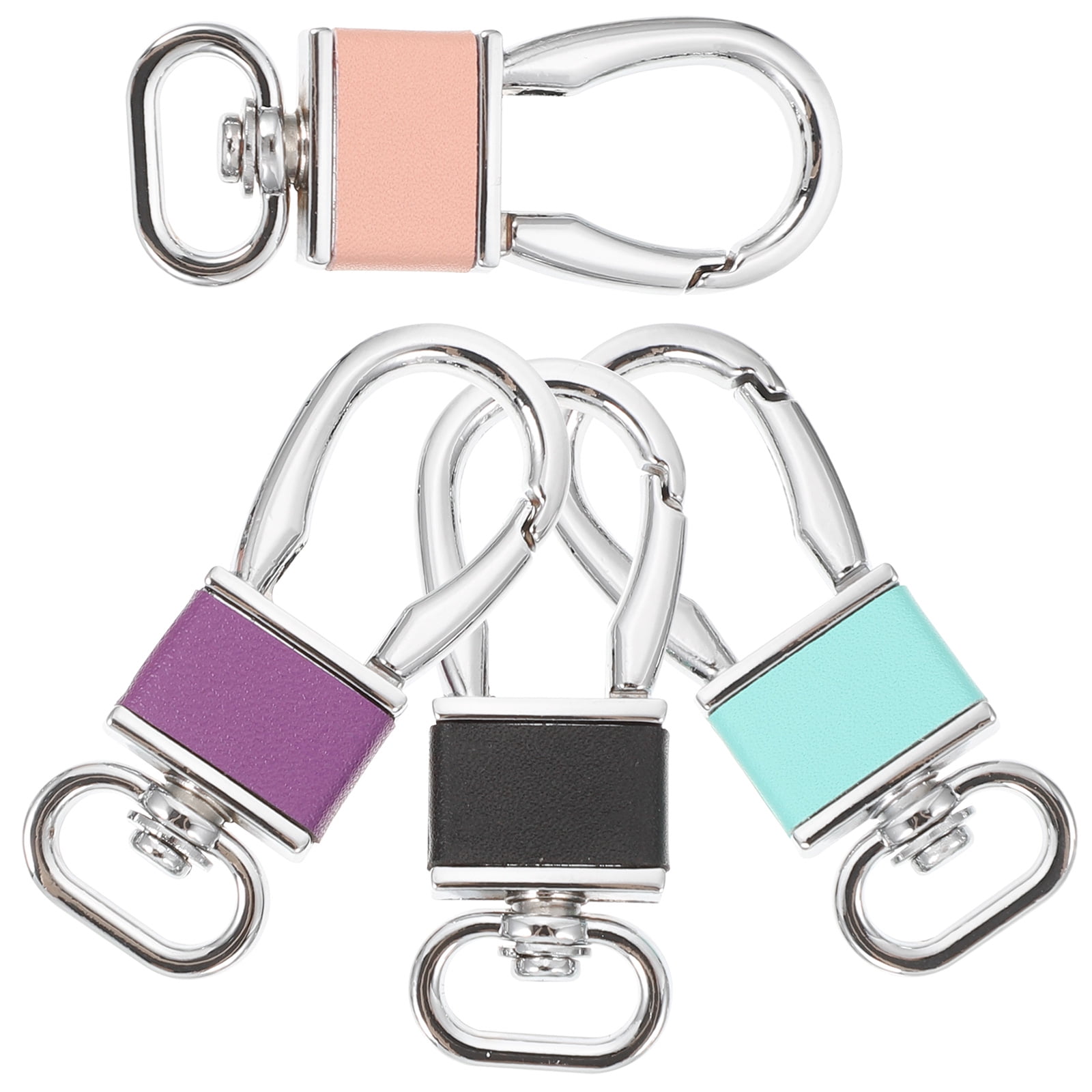 4 Pcs Key Chain Keychain Car Clasps Hook Hooks Carabiner Man - Walmart.com