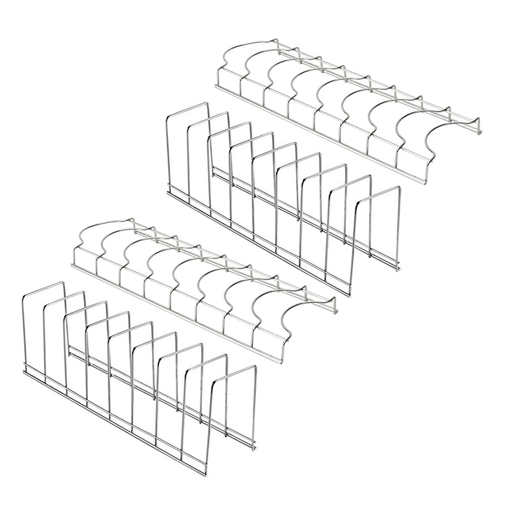 4 Pcs Kitchen Storage Rack Kichen Acessories Accesories Drying Dish ...