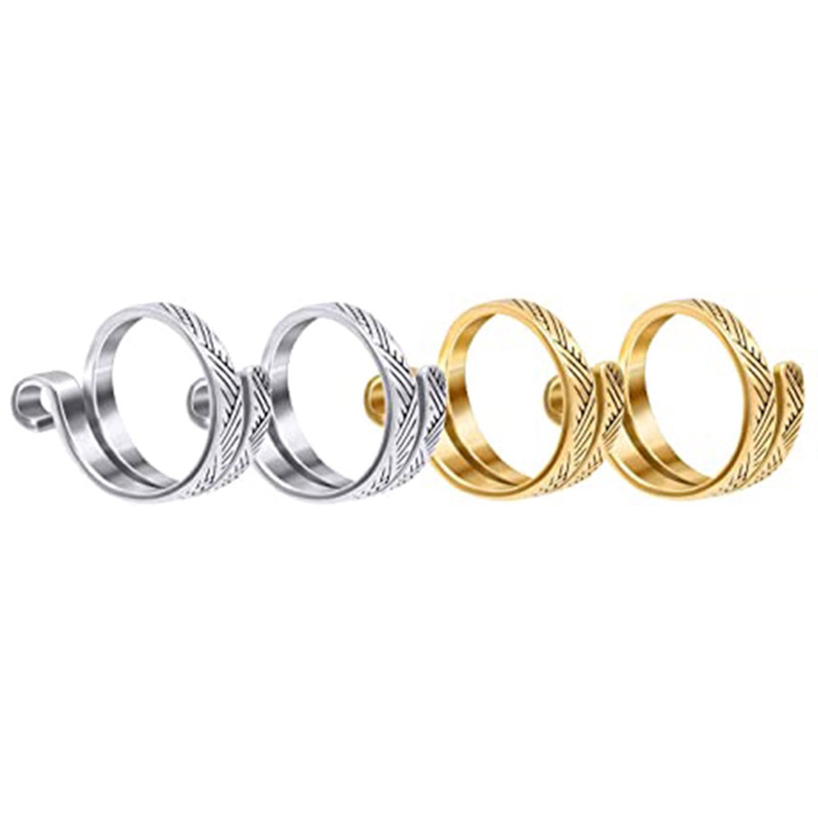4 Pcs Knitting Crochet Loop Rings Adjustable Knitting Loop Crochet Loop ...