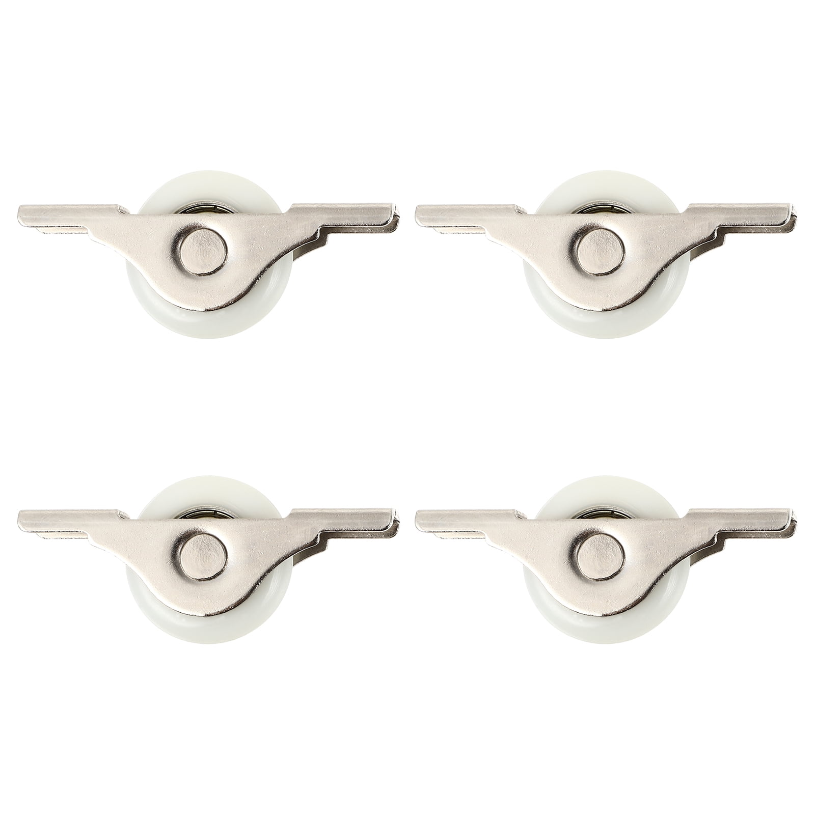 4 Pcs Knobs Sliding Door and Window Pulley Smooth Surface Pulleys ...