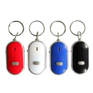 4 Pc Key Finder Locator Anti Lost Keys Keychain Tracker Whistle Sound ...