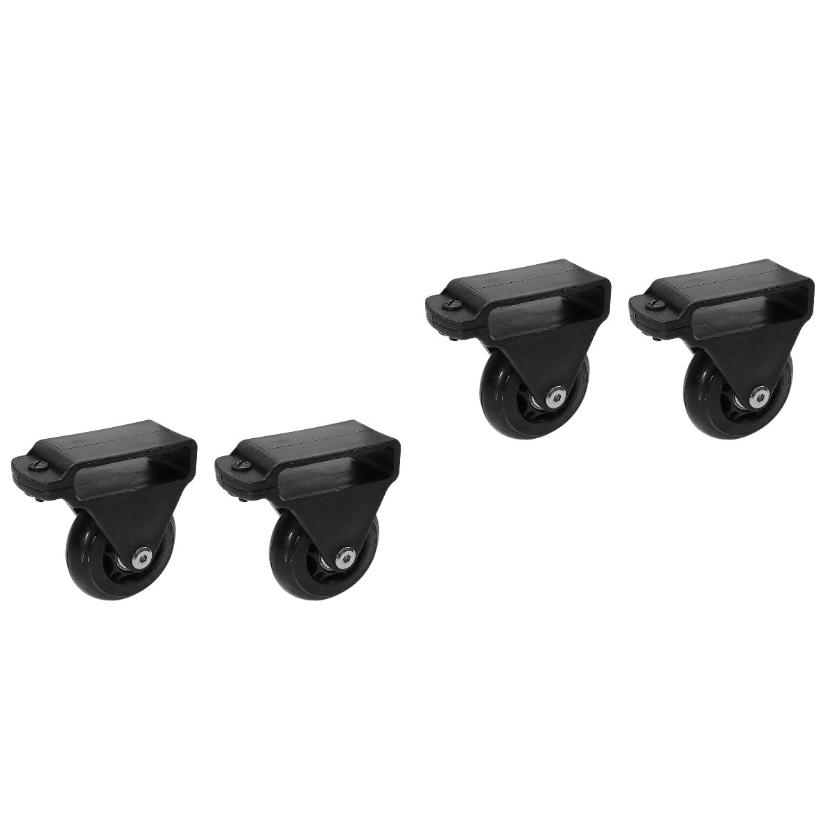 4 Pcs Ladder Balance Bar Wheels Telescoping Aluminum Alloy Casters ...
