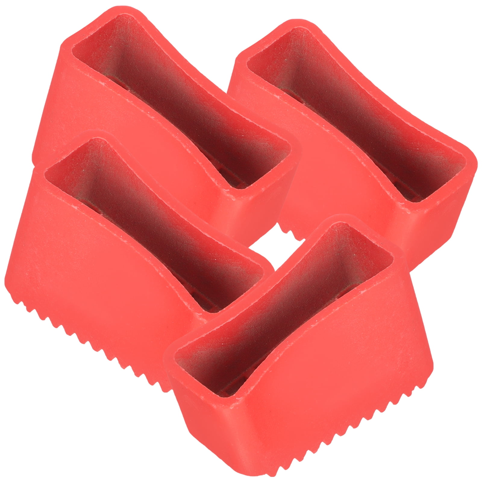 HAKIDZEL Step Ladder Rubber Feet Red 4Pcs 2.2x1.4x0.9in - Walmart.com