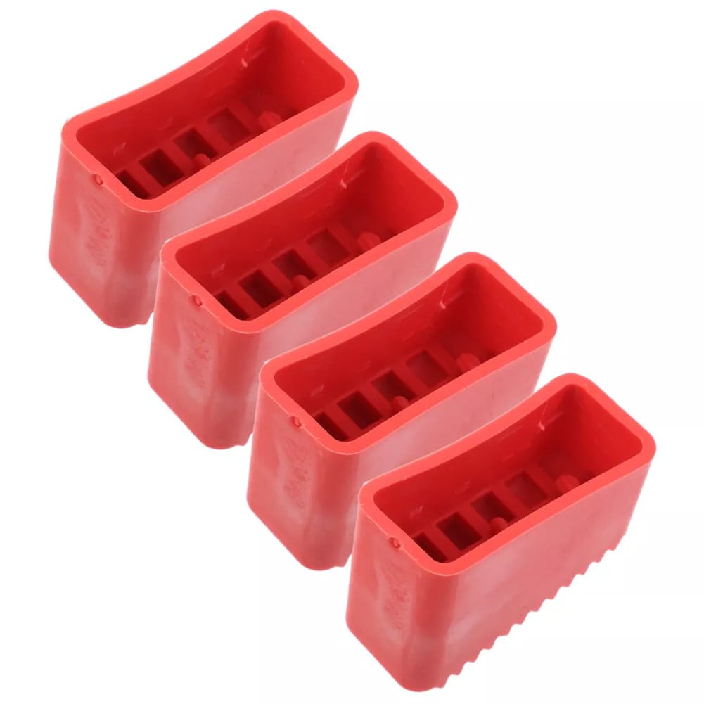 4 Pcs Ladder Non-slip Feet Step Aluminum Foot Retractable Stairs Pads ...