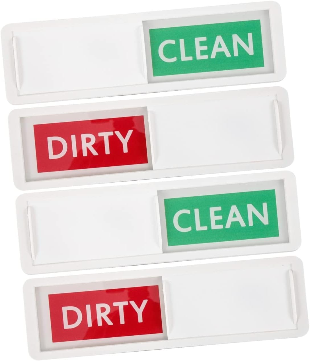 4 Pcs Laundry Room Sign Dishwasher Sign Magnet for Dishwasher Dirty ...