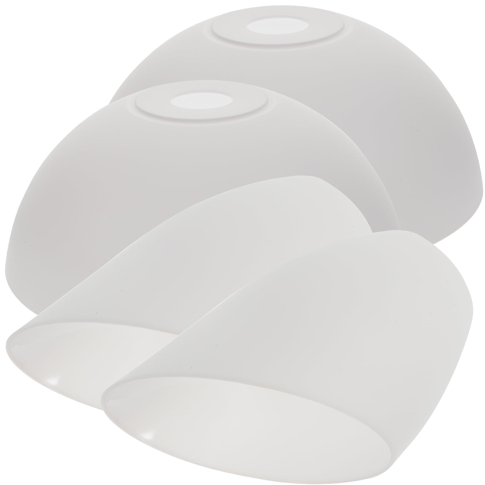 4 Pcs Horseshoe Lampshade Fixture Plastic Set Practical Cover - Walmart.com