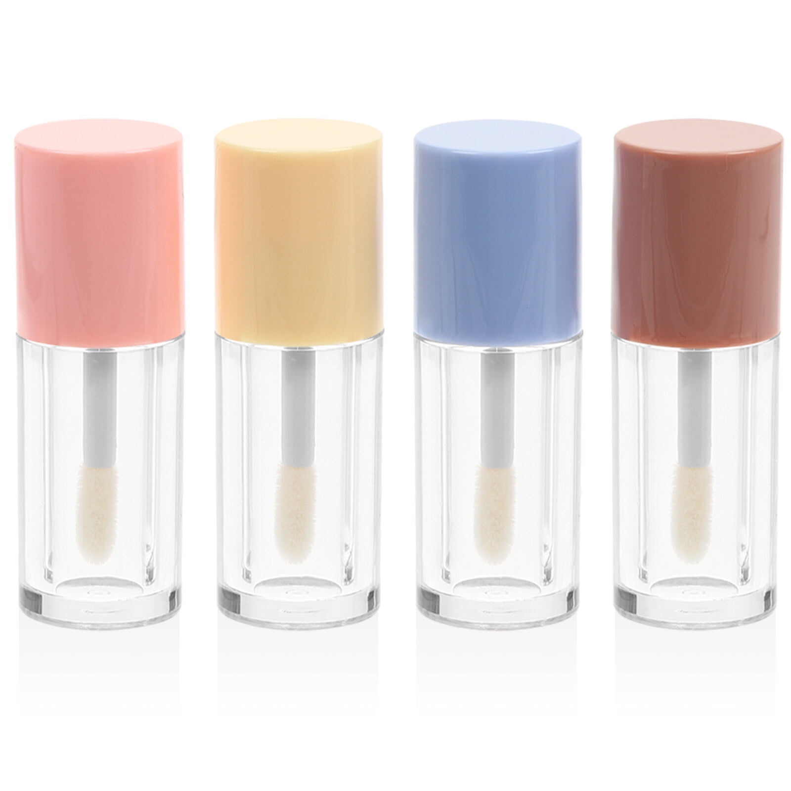 4 Pcs Lip Tint Lip Gloss Tubes Mini Lipstick Containers Empty Lipstick ...