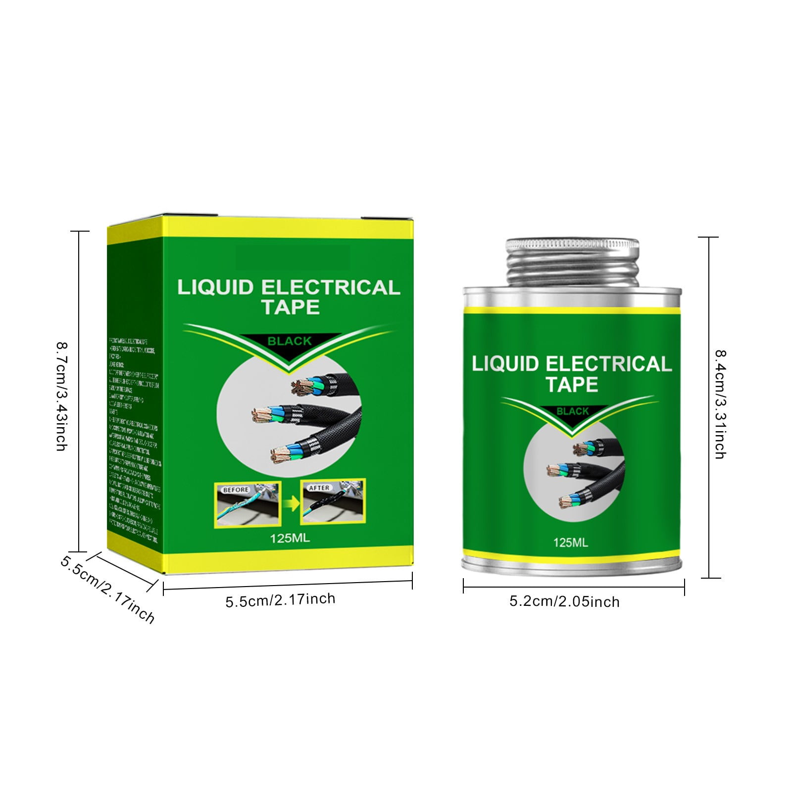 4 Pcs Liquid Electrical Tape Waterproof Insulating Sealant for Wires ...