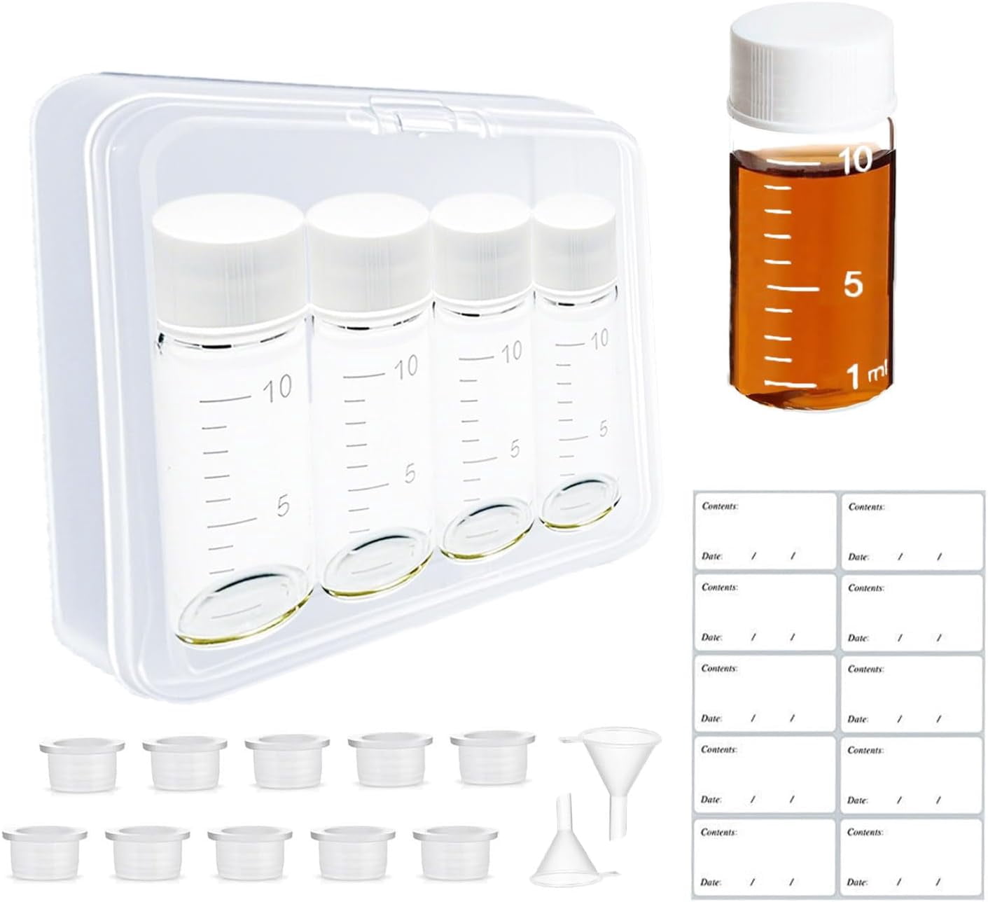 4 Pcs Liquid Medicine Travel Container Small Liquid Medicine Dispenser ...