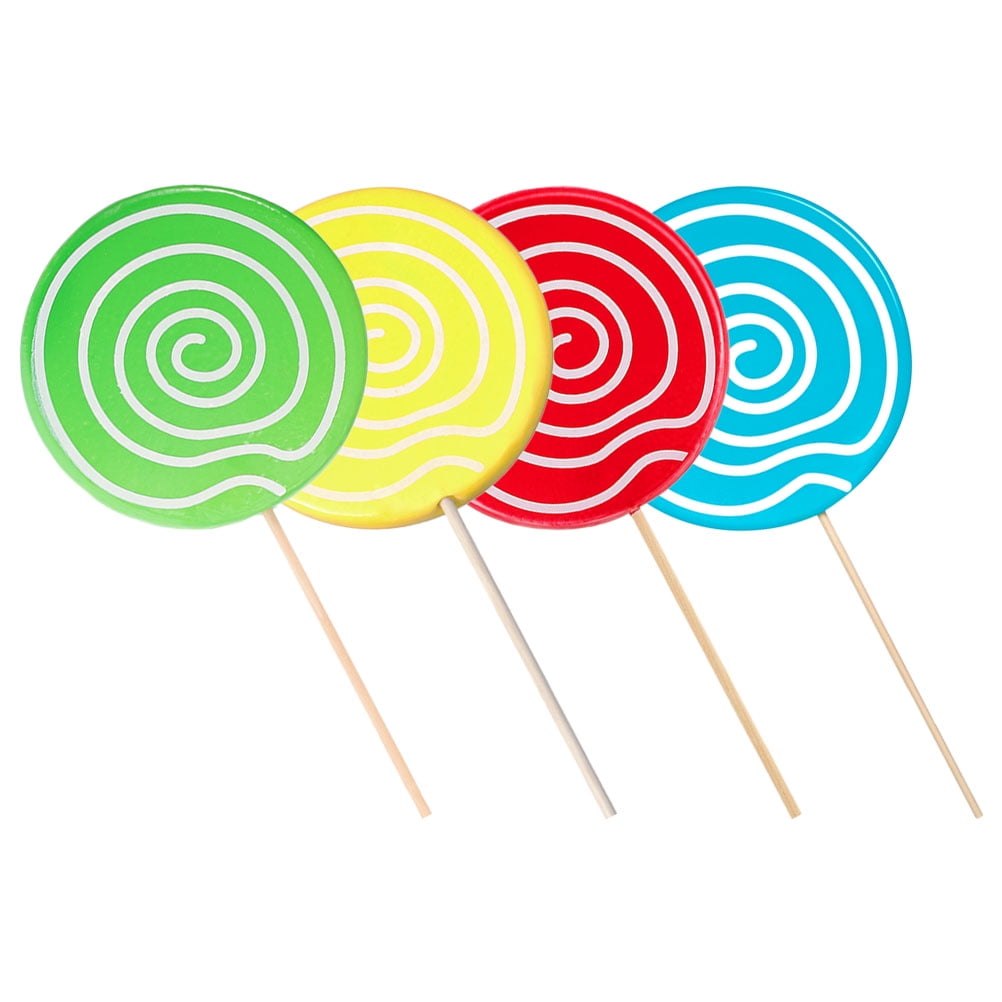 4 Pcs Lollipop Prop Candy Theme Props Pops Simulation Child - Walmart.com