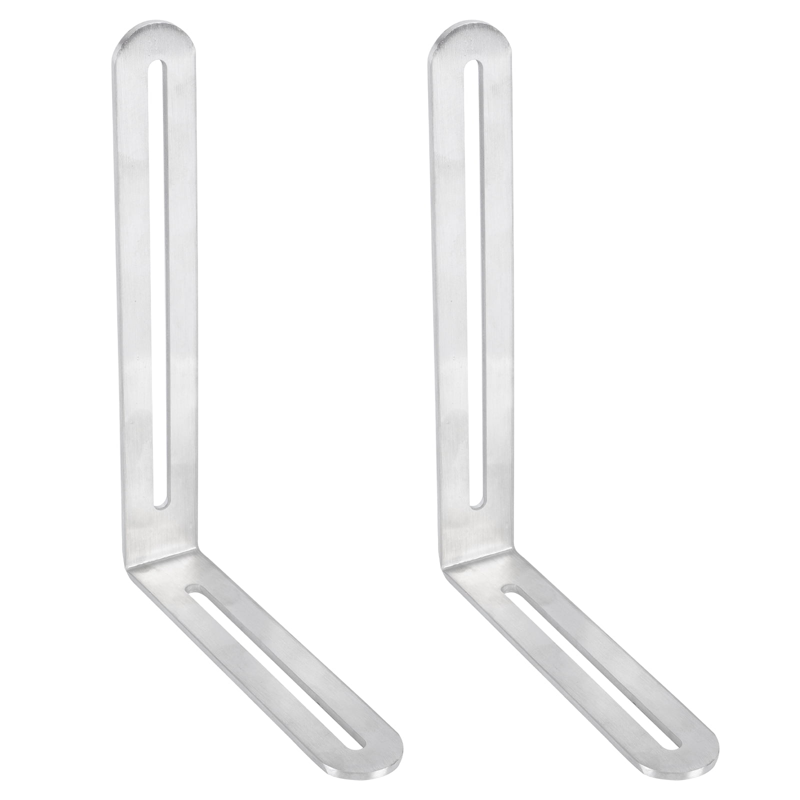 4 Pcs Long Hole Corner Code Joint Right Angle Bracket Brackets for ...