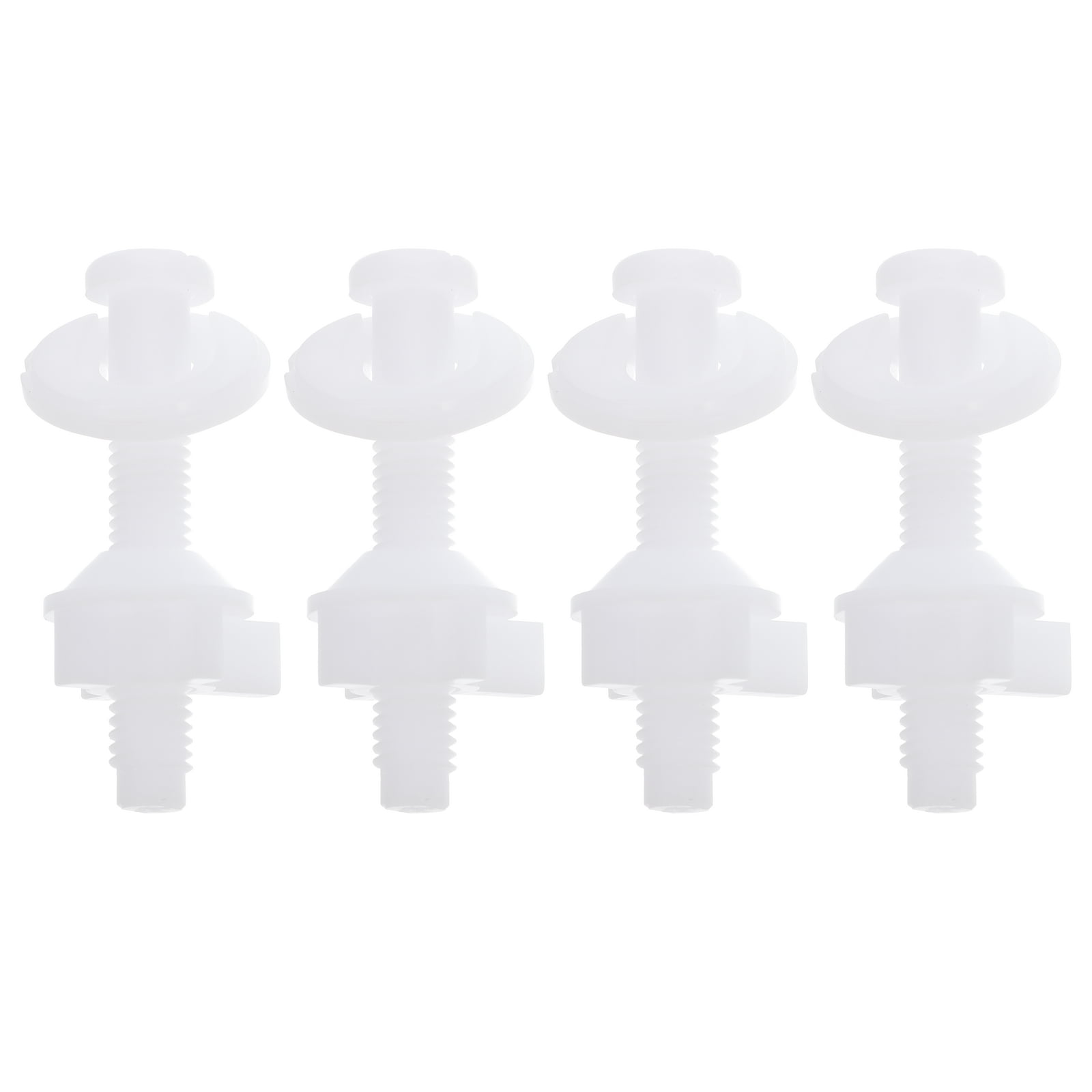 4 Pcs Lower Lock Bolt Bolts Screws Bathroom Toilet Seat Lid Fixing ...