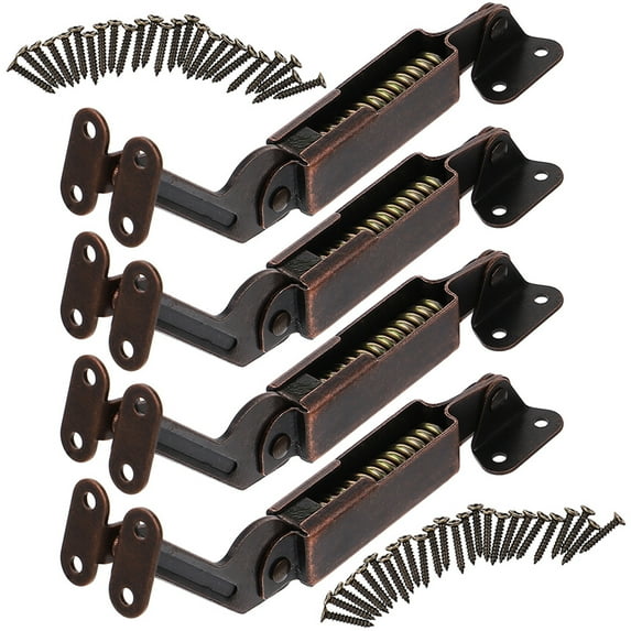 4 Pcs Luggage Support Hinge Gas Strut Hinges Hydraulic Wooden Doors for ...