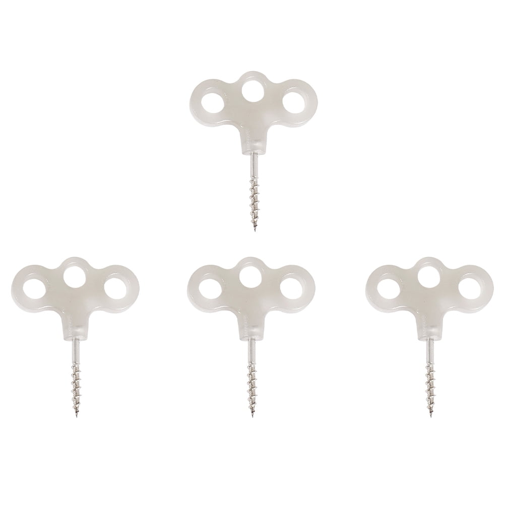 4 Pcs Rope Nails Glamping Tent Ropes and Tensioners Camping Tarp ...