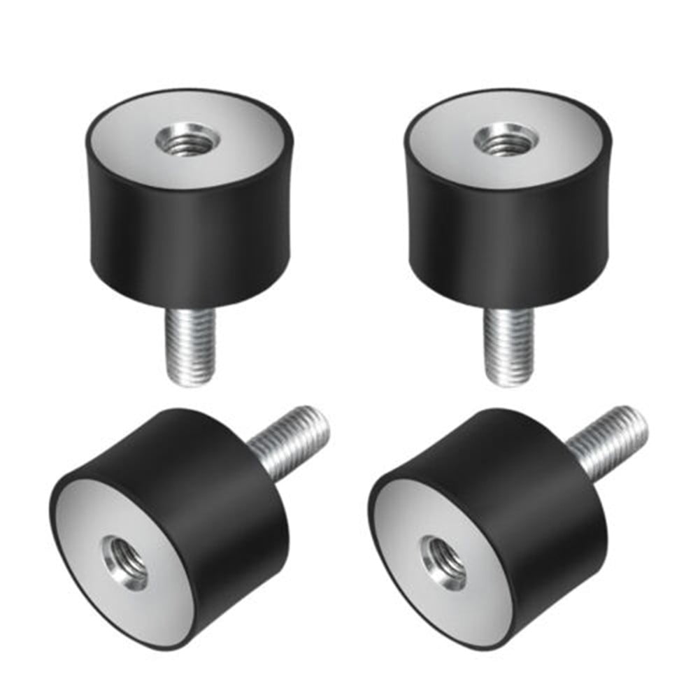 4 Pcs M8 Anti Vibration Rubber Mounts Isolator Bobbins Exhaust Car ...