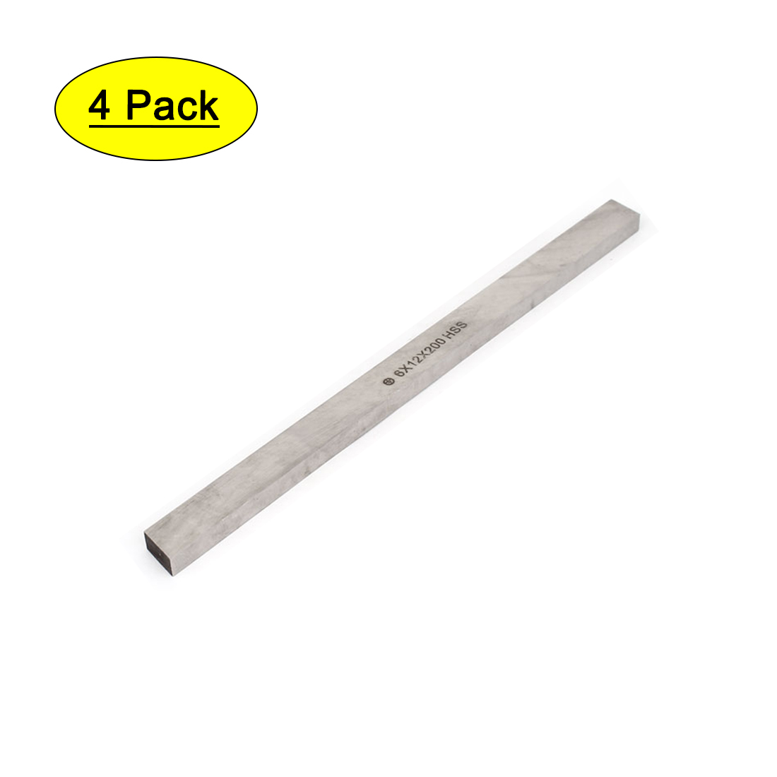 4 Pcs Machinist Metalworker Cutting Lathe HSS Tool Bit 6mm x 12mm x ...