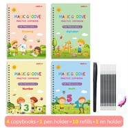 Magical Handwriting Workbooks Practice Copybook, Magic Calligraphy That ...