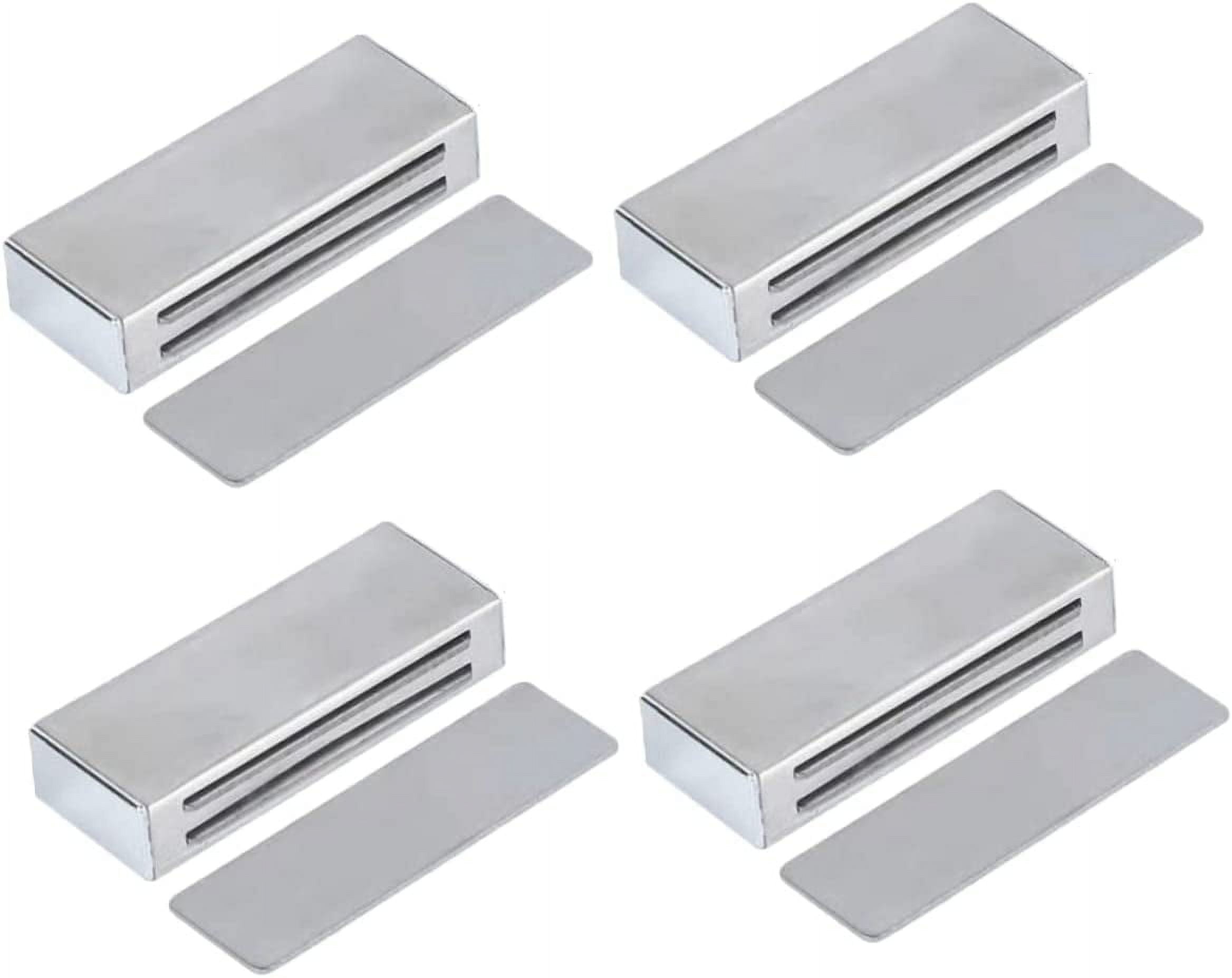 4 Pcs Magnetic Attraction Stainless Steel Cabinet Door Magnets Door ...