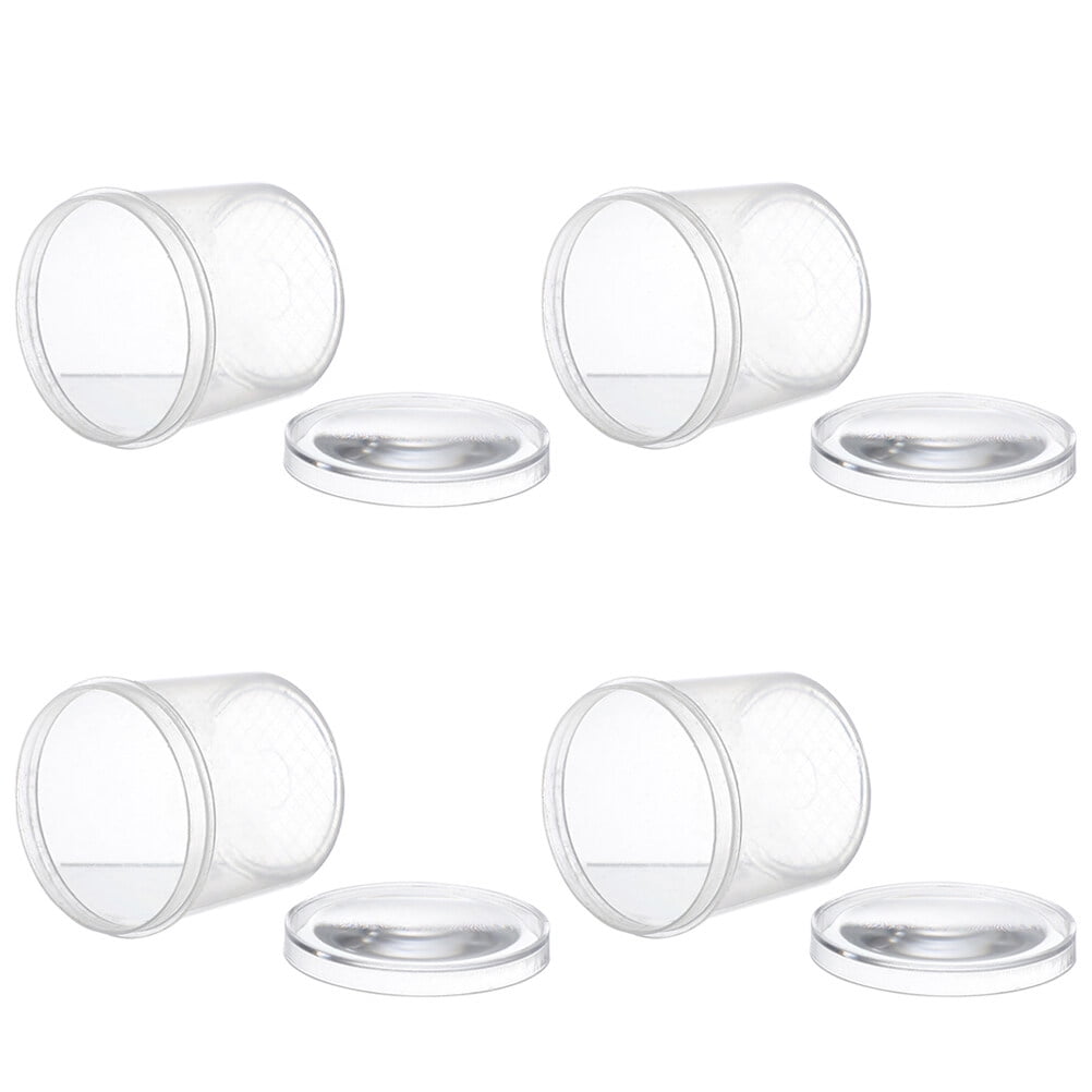 4 Pcs Magnifying Viewer Insect Observation Box Normal Size Tiny Bug ...