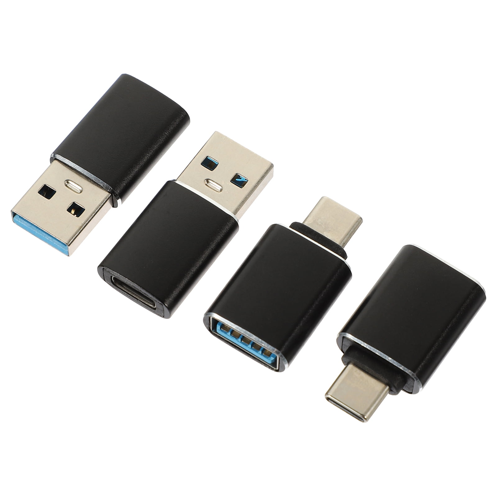 4 Pcs Man Gadgets USB Adapter Type-C USB-C to Converter - Walmart.com