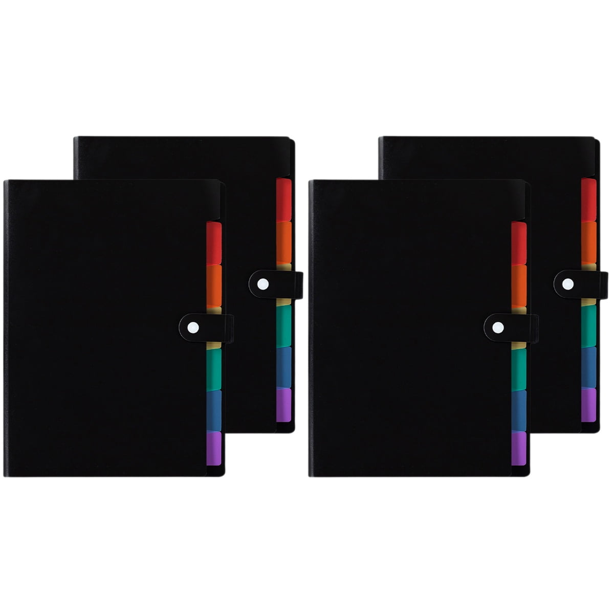 4 Pcs Manilla Folders Accordion Office Document Organizer File Test ...