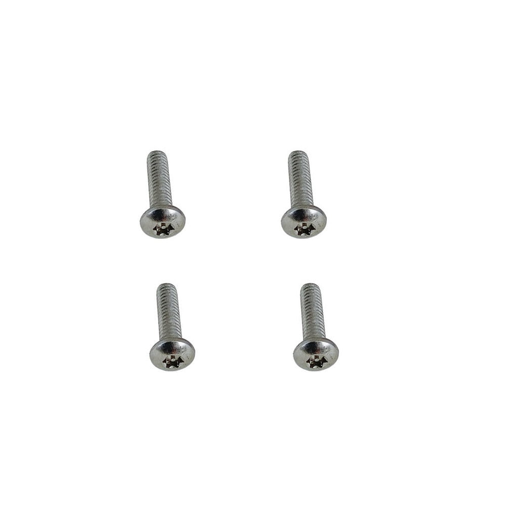 4 Pcs Marine 1/4" Tampered Proof Panhead Screw Fully Threaded Stainless ...