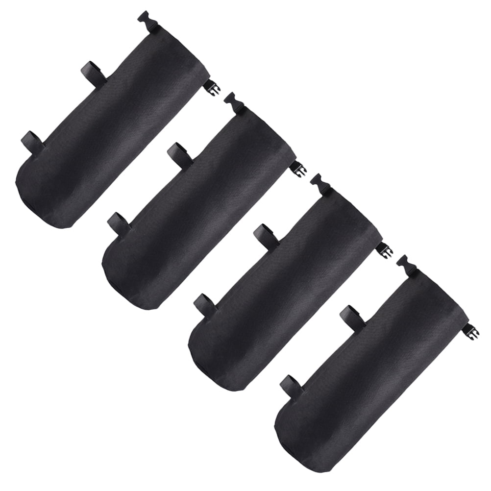 4 Pcs Marquee Weights Pavilion Pop up Beach Tent Inflatable Black ...