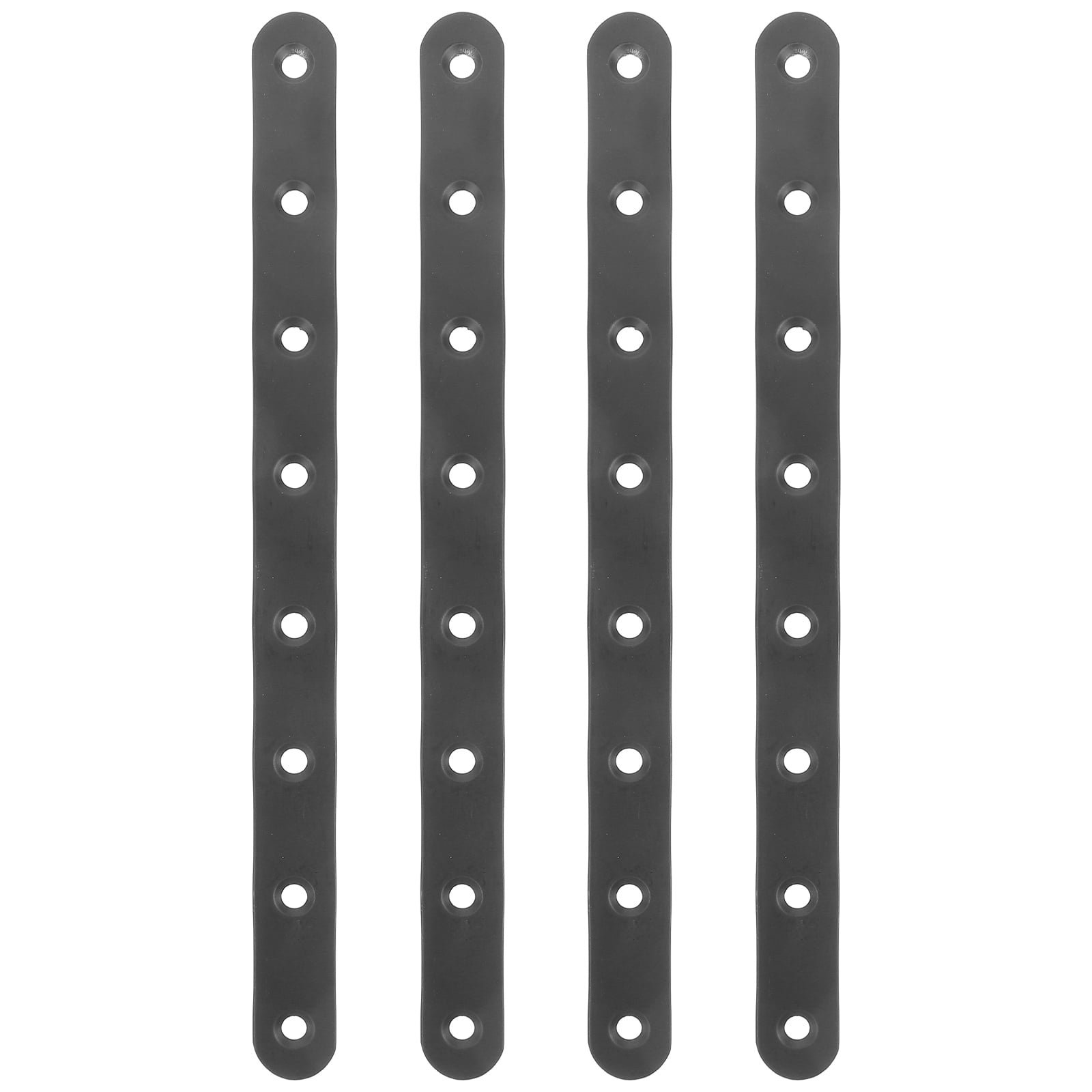 Homoyoyo Heavy-Duty Black Stainless Steel Straight Brackets for Home ...