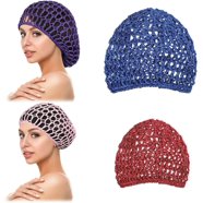 ELAYARD Crochet Hair Nets Fabric 10Pcs 7.9x5.5x0.2In - Walmart.com