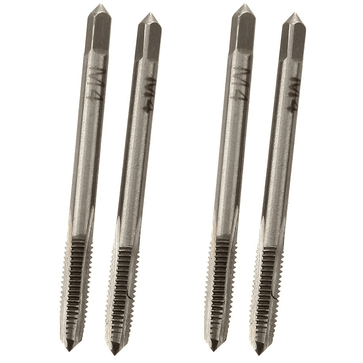 4 Pcs Metal 4Mm Screw Thread Metric Plugs Taps Hand Tool - Walmart.com