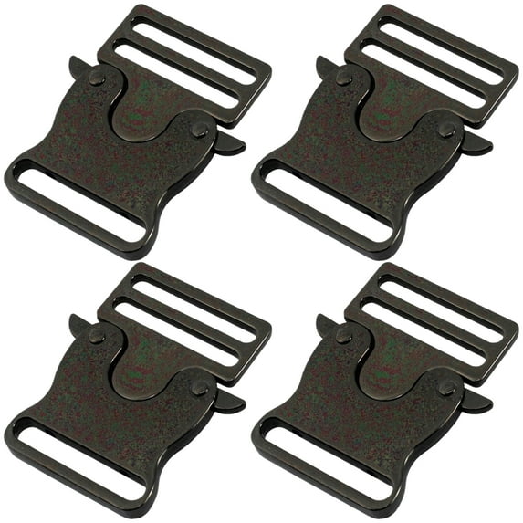 4 Pcs Metal Buckle Fasteners Quick Side Release Buckles Easy to Use For ...
